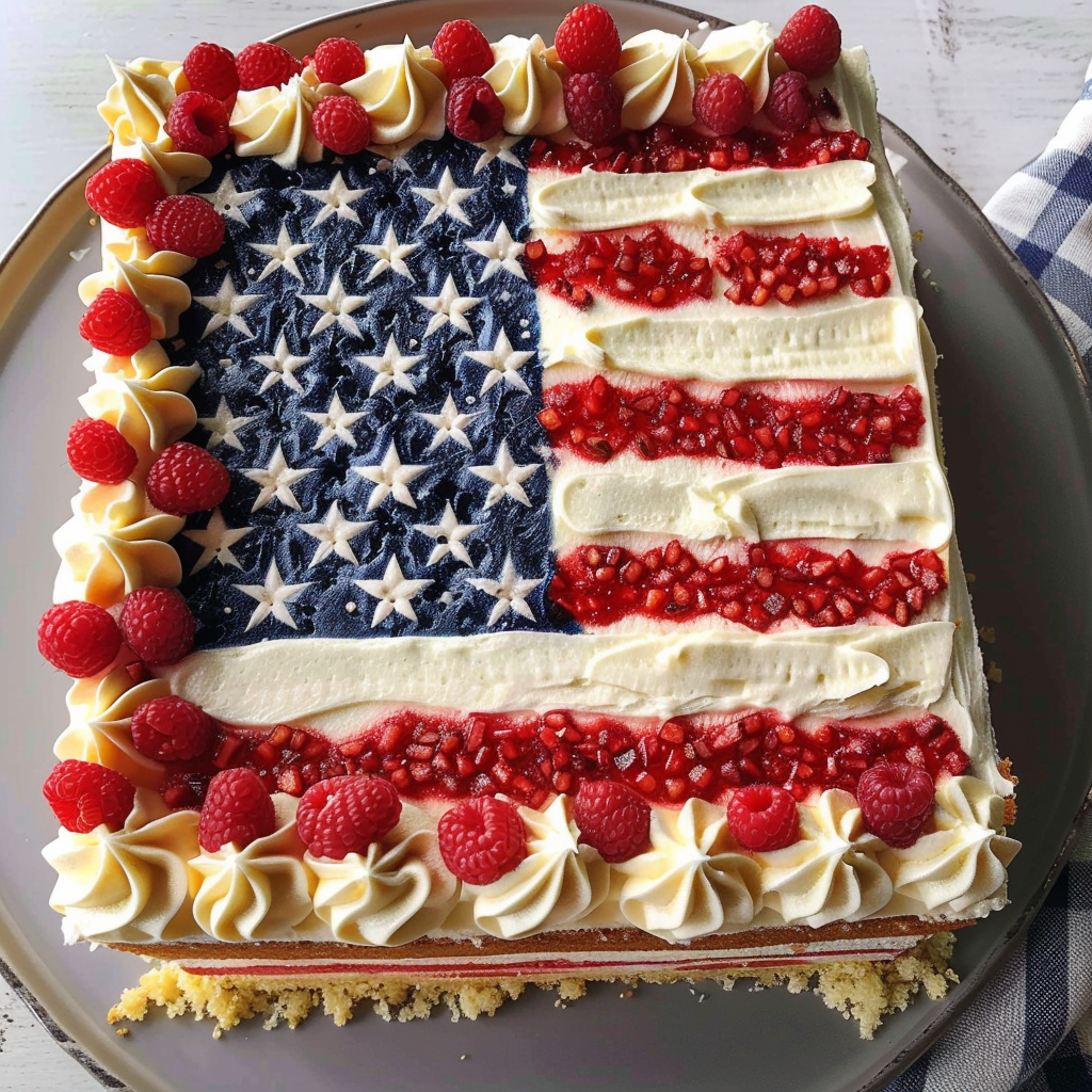 Amazing American Flag Cake: A Delicious Celebration Dessert