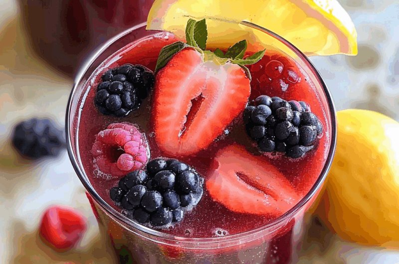 Amazing Mixed Berry Agua Fresca Recipe for Refreshing Bliss