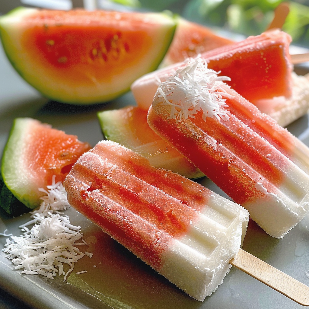 Amazing Watermelon Coconut Pops for Kids - Delicious Treats